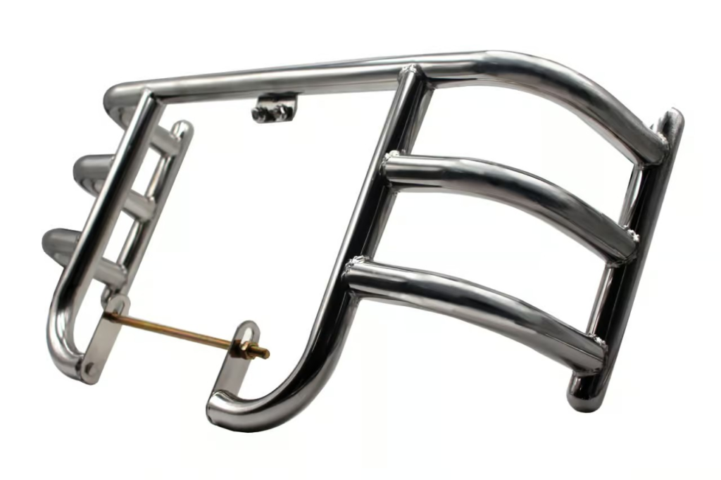 METEOR MAHARAJA GUARD IN STAINLESS STEEL - Royal Bullet Accessories World
