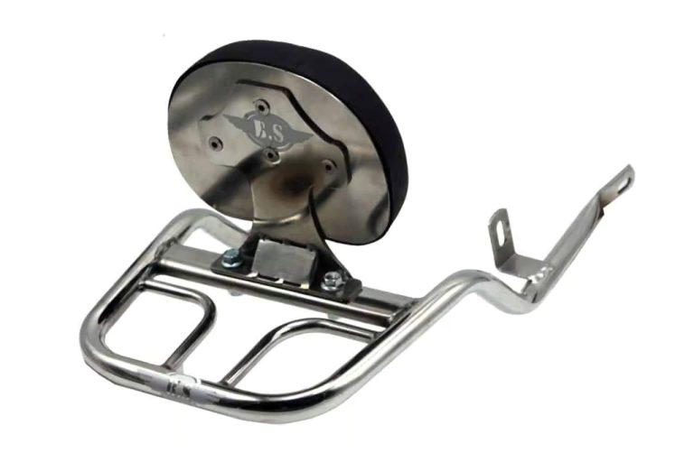 HONDA HINESS PIPE BACK REST IN STAINLESS-STEEL - Royal Bullet ...